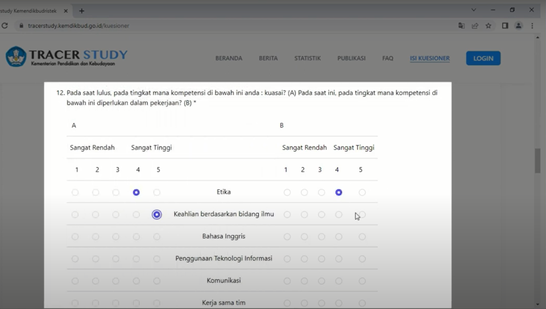 TAHAPAN MUDAH PENGISIAN TRACER STUDY, SIMAK CARANYA!